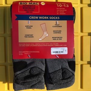 Big Mac | Underwear & Socks | 6pair Mens Work Socks | Poshmark